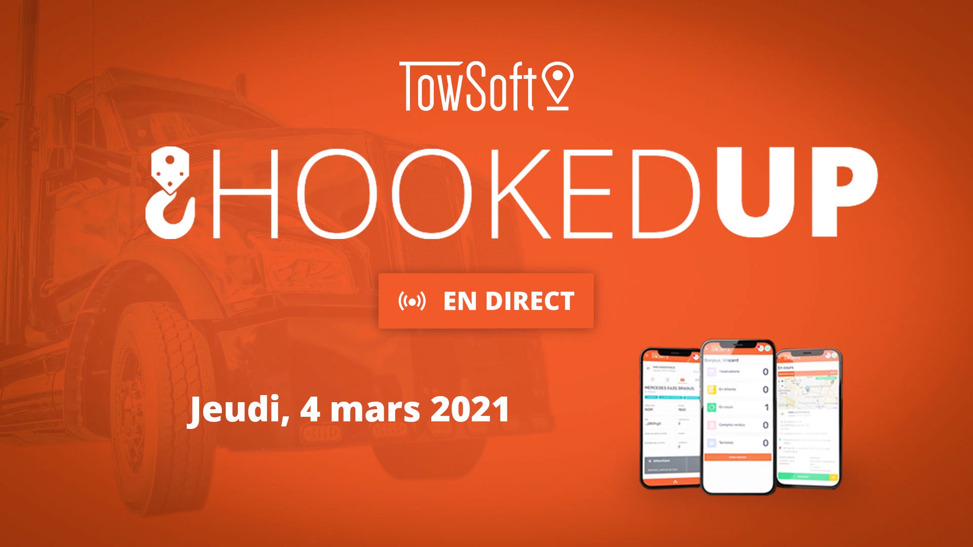 TowSoft HookedUp - 4 mars 2021 - TowSoftTV